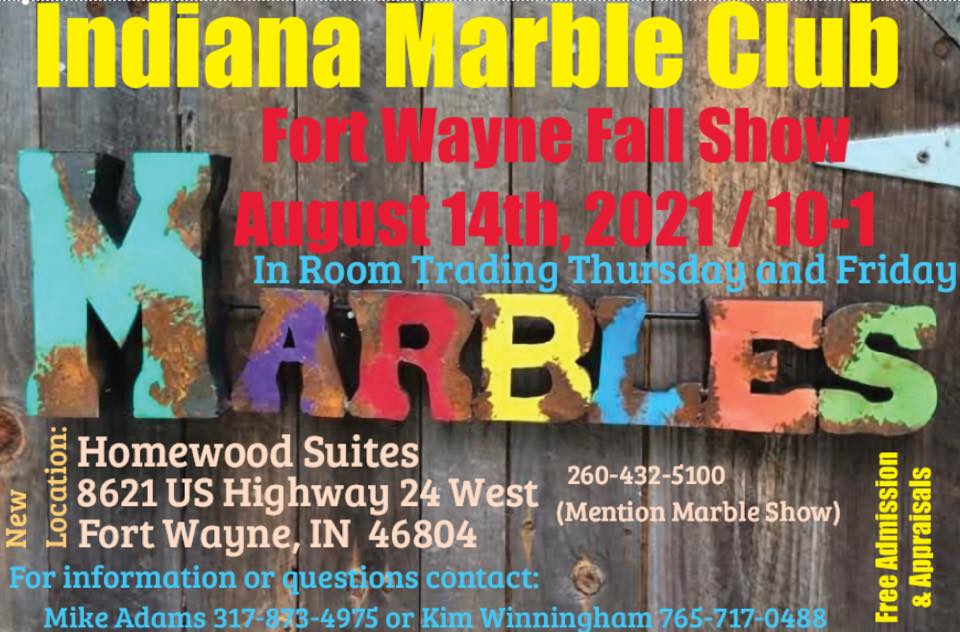 Indiana Marble Club Fall Show – MarbleShows.com